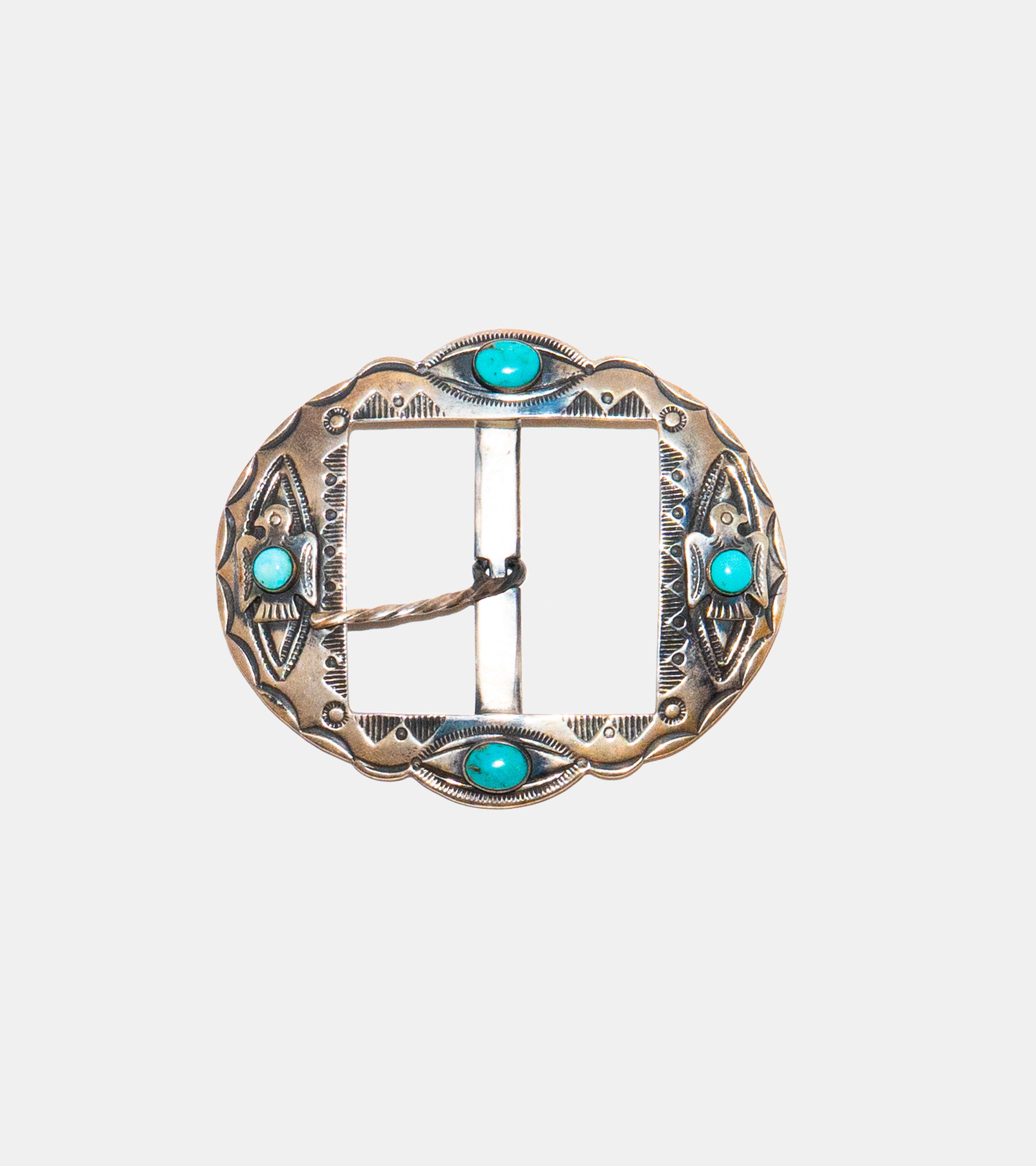 Red Rabbit 4 Stones Thunderbird Belt Buckle – Bryceland's HK