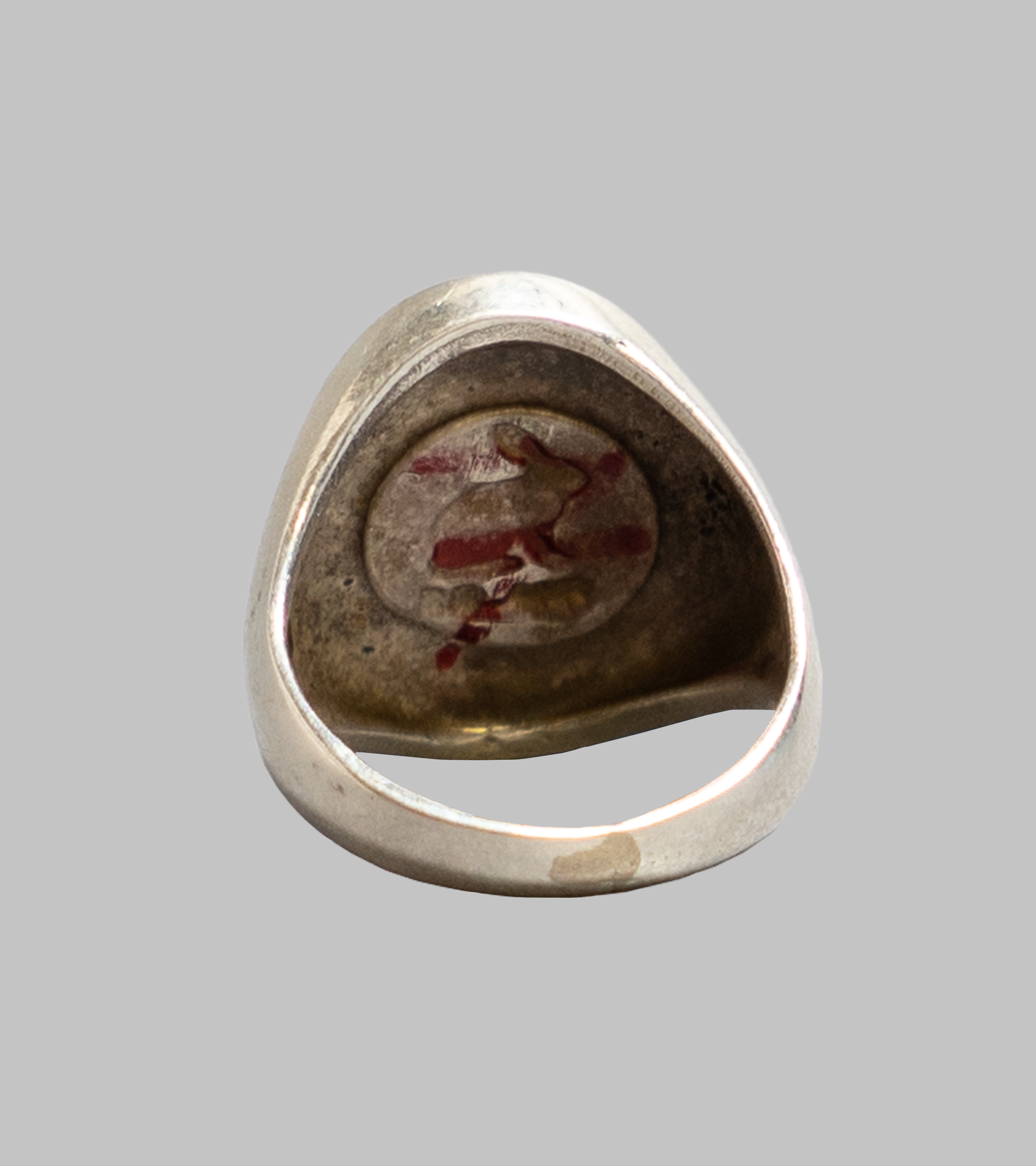 Red Rabbit Large Signet Stone Rings #5 /US7 – Bryceland's