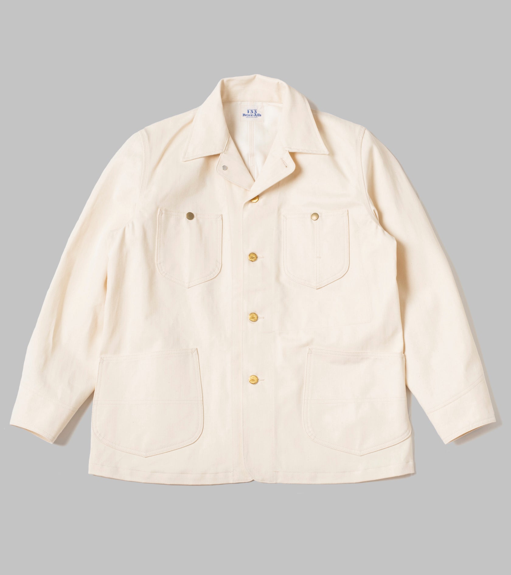 Chore Coat HBT White | Bryceland's & Co. – Bryceland's HK
