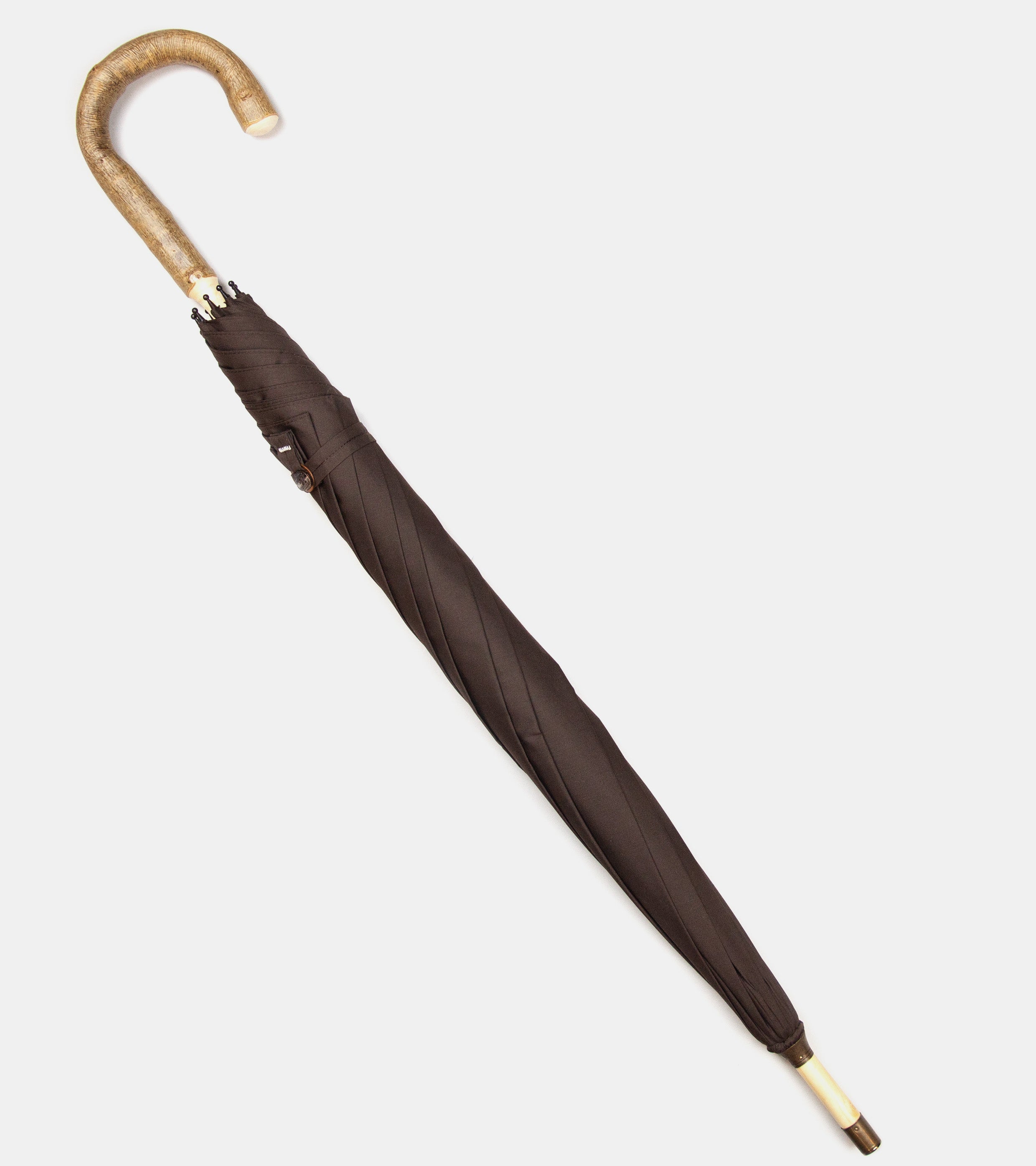 Lockwood Bark Ash Umbrella Brown – Bryceland's