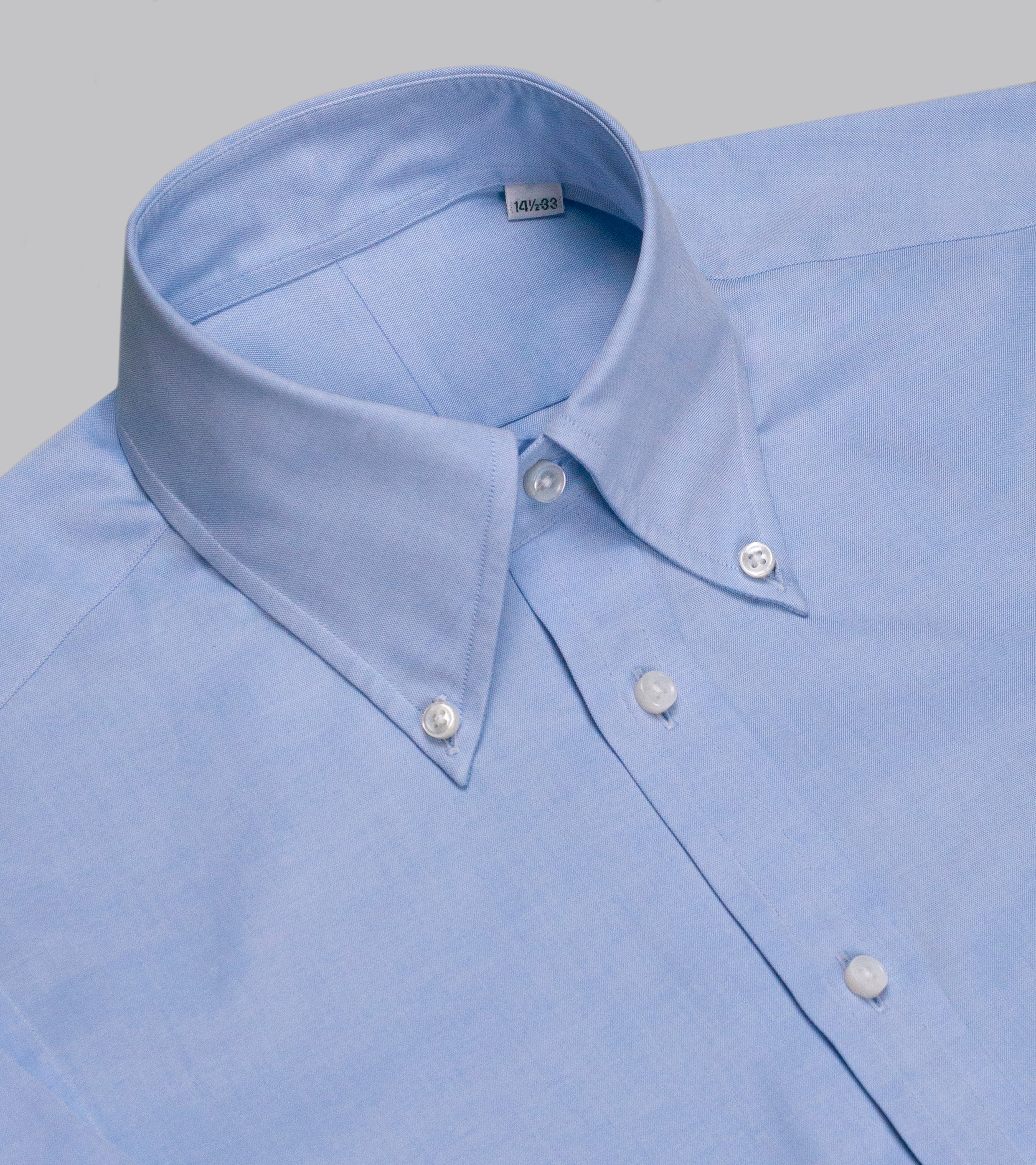 Made-to-Order Perfect OCBD Shirt Light Blue – Bryceland's HK
