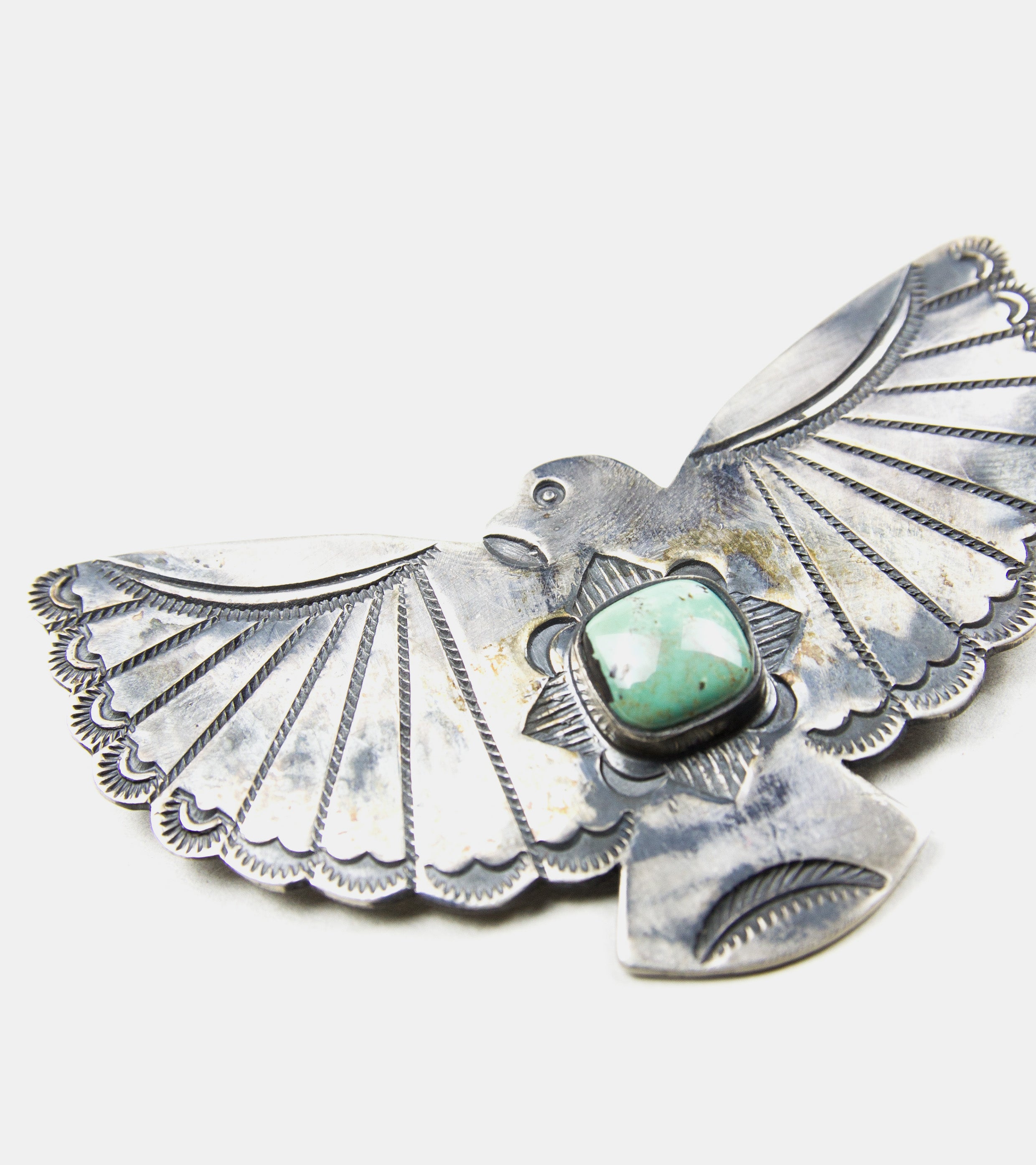 Red Rabbit Thunderbird Pin Turquoise No.3 – Bryceland's HK